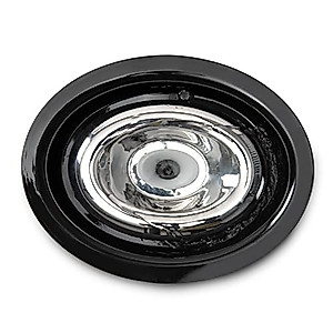 Zeus Cascade Dog Drinking Fountain with Stainless Steel Top