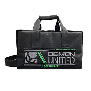 DEMON UNITED USA Silver Edition Ski & Snowboard Tuning Kit w/All Season Temp Wax, Ski Hot Wax Iron, Edge Tuner, Metal Scraper, & More! (Silver Edition Plus Hyper Big Block Wax)