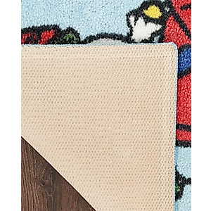Peanuts Nourison Dog House Accent Rug 18"x30" Washable, Polyester, Non-Skid Back