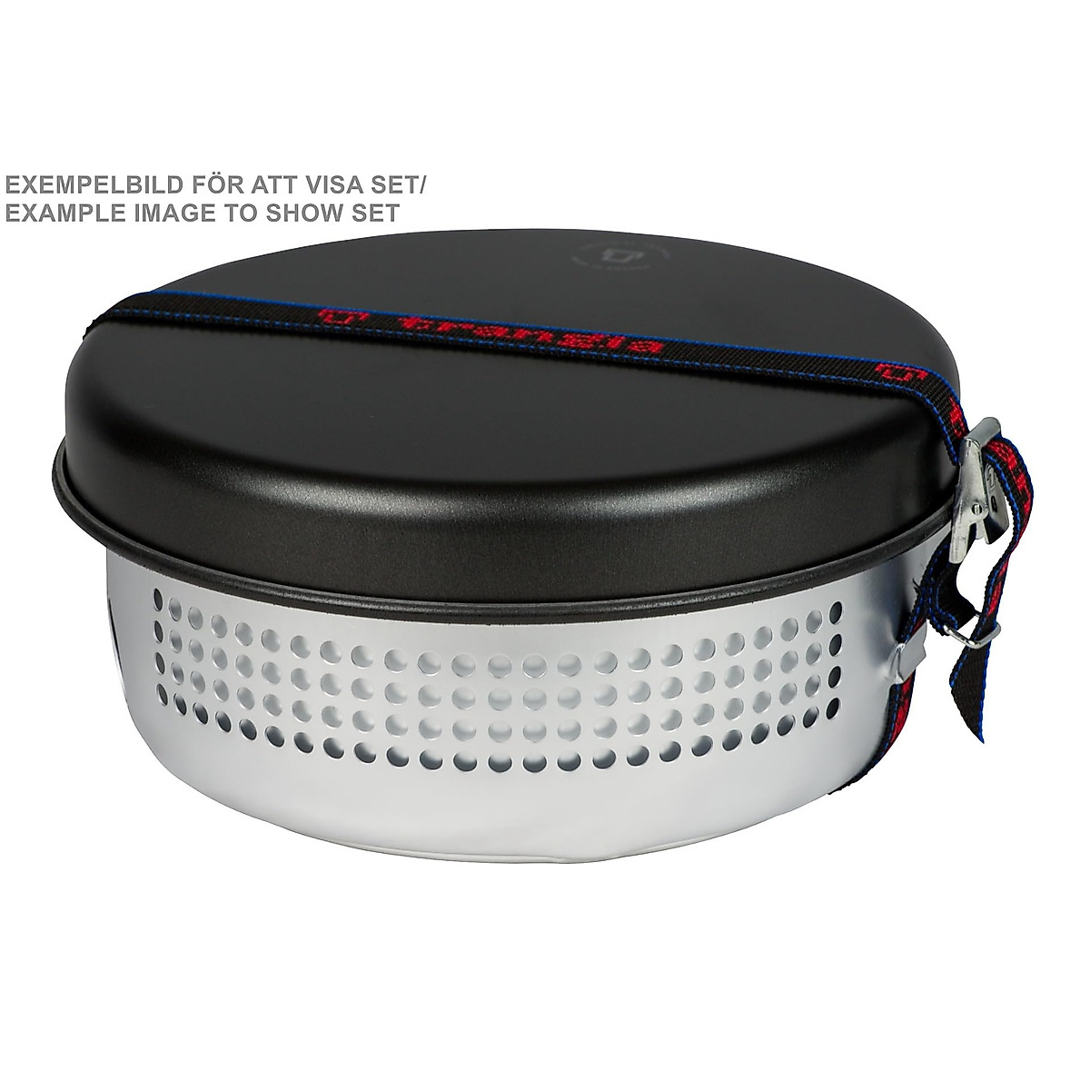 TRANGIA 25-23 Duossal 2.0 Camping Stove Kit with Stainless Steel Lined Pans,25-21