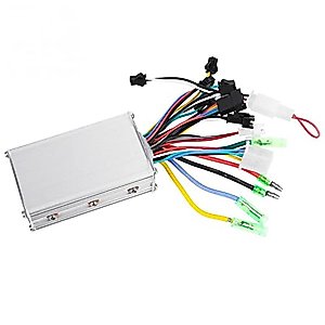 Bike Fender Electric Bike Scooter Controller 24V/36V/48V 250W/350W with LCD Display Speed for BLDC Motor Scooter E-Bike Accessories Mud Guards (Size : 24V)