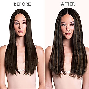WENNALIFE Wire Hair Extensions (Increase 50% Lifespan) Real Human Hair 14 inch 75g Natural Black Chestnut Brown Remy Hair Extensions Invisible Transparent Wire Hair Extensions Real Hair Extensions