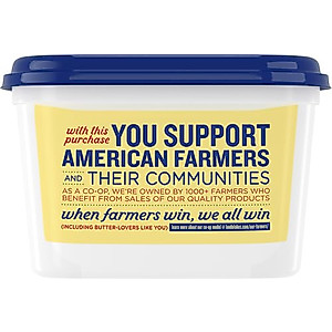 Land O Lakes Butter with Olive Oil & Sea Salt, Spreadable, 13 oz tub