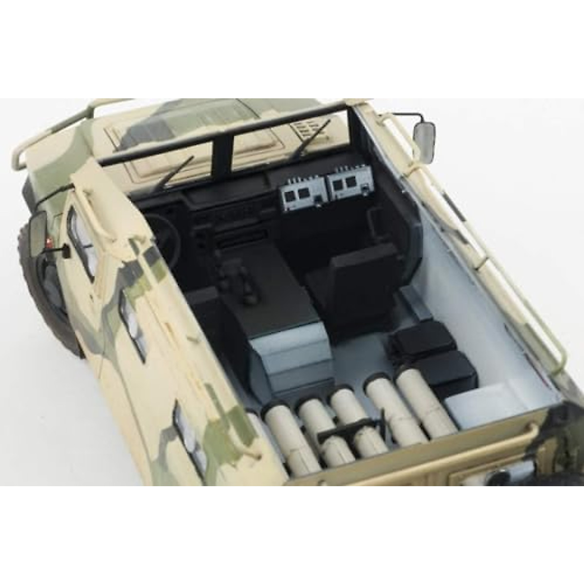 Zvezda 3682 - Russian GAZ Armored Vehicle with at Missile System Kornet-D - Plastic Model Kit - Scale 1/35 236 Parts Lenght 6.5" / 16.2 cm