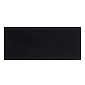 SEI Furniture Frescan Color Changing Electric Fireplace, Black