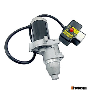 Risetosun Electric Starter Motor JQ170-2 Fits for LCT 291cc Snow Blower OHV Gas Engine,14 Teeth