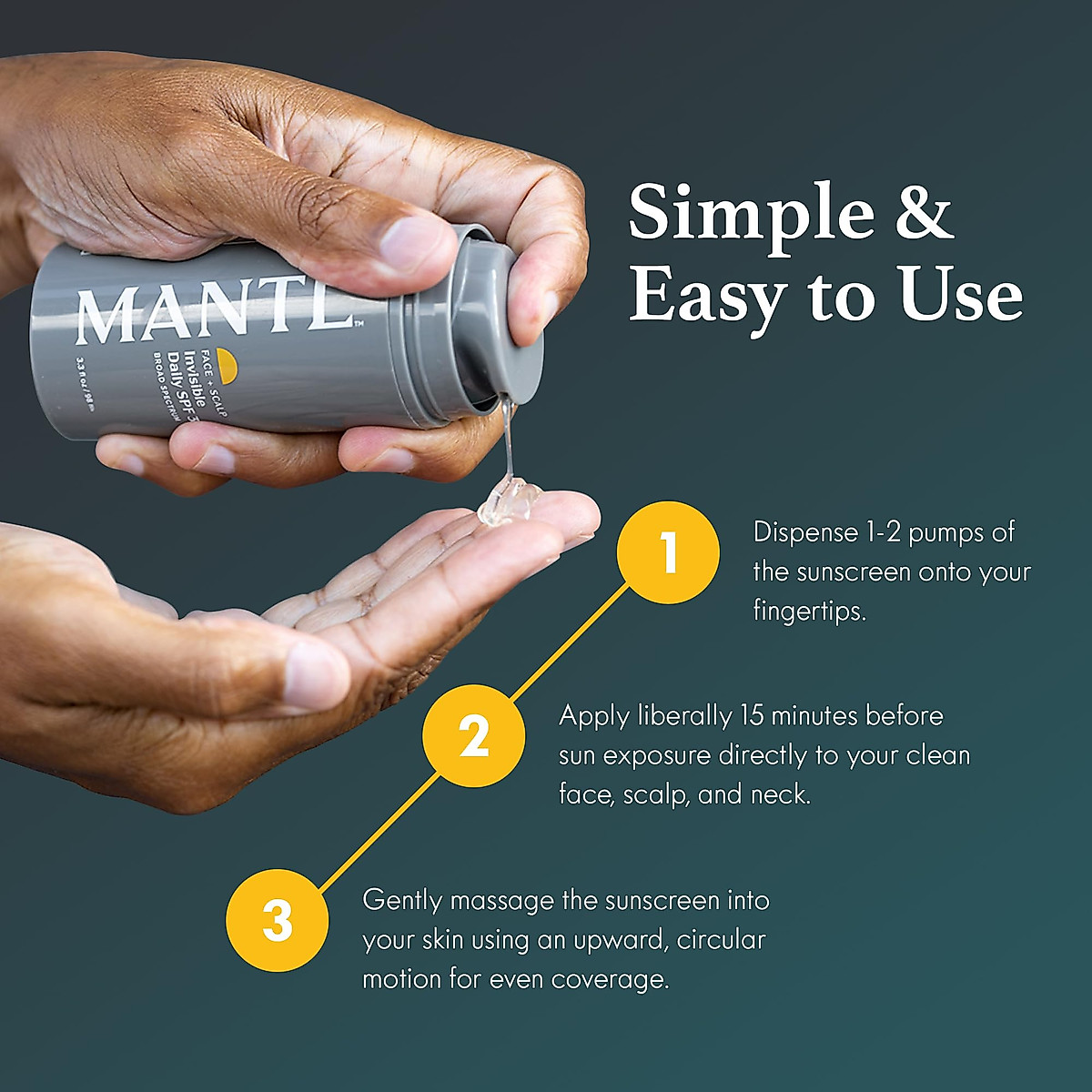 Invisible Sunscreen For Face and Body SPF30 - TSA Approved 3oz Travel Size - Dermatology Sunscreen - Spf Face Sunscreen for Black Skin, Light Skin, Men, Women, & Kids- Daily Facial Sunscreen