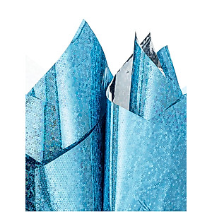 K-Kraft Birthday Metallic Tissue Paper – 102 Sheets – 20x20 Inch Sheets – 33 Red Sheets, 24 White Sheets, 45 Printed Sheets – Gift Wrapping Paper – Crafts by K-Kraft