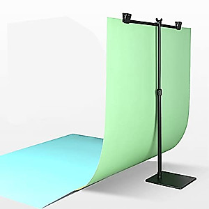 Tabletop T-Shape Stand for PVC Backdrop Flat Base Heavy Duty Stand for Food Product Photography Background