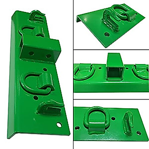 ANISUN John Deere Tractor Bucket Hooks Bolt On Grab Hook Fit for John Deere 1025R 2032R 3320 2520 3020e Loader Bucket Hooks