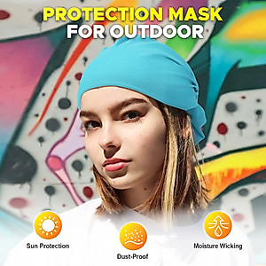 JOEYOUNG Headwear, Bandana, Neck Gaiter Head Wrap Headband Balaclava Magic Scarf