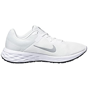 Nike Revolution 6 Nn Mens Running Trainers Dc3728 Sneakers Shoes (UK 8 US 9 EU 42.5, White Wolf Grey Pure Platinum 100)