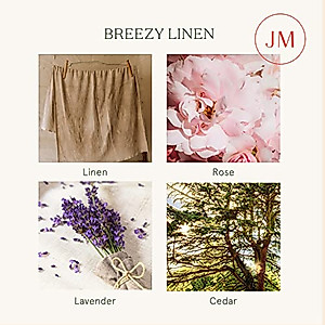 LA JOLIE MUSE Scented Candle, Candles for Home Scented, Linen Scented Candle, 8 oz 50 Hours Burn, Candles Gift for Women & Men