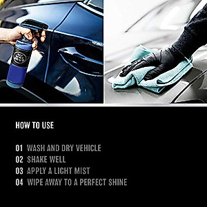 SoCal Wax Shop Interior Detailer - Matte Satin Finish Car Interior Cleaner and Protectant for Plastic, Rubber, and Vinyl - Car Detailing Products, Cleaning Supplies and Auto Care Accessories