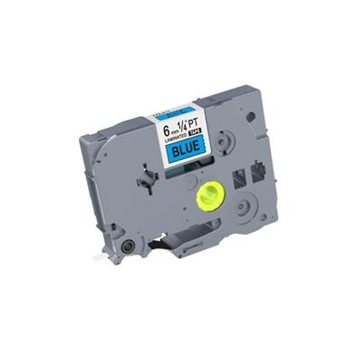 IDIK 1PK Black on Blue Standard Laminated Label Tape Compatible for Brother P-Touch TZe-511 TZ511 TZe511(6mm x 8m)