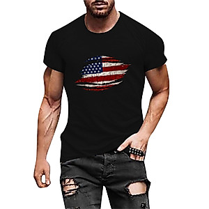 Mens Novelty Tshirts Music Men's Active Performance Soft Fit Crew Neck Soft Loose Graphic Tees Summer Tshirts A2640