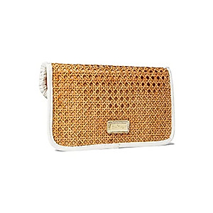 Lilly Pulitzer ST. Barts Cane Clutch Natural One Size
