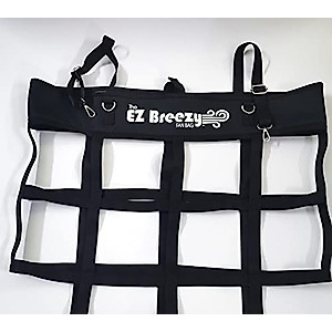 Southwestern Equine EZ Breezy Box Fan Holder, Horse Stall Classic Fan Bag, Stable Supplies, Horse Fan (Black)