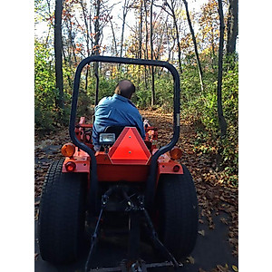 Slow Moving Vehicle Sign,Slow Moving Vehicle Triangle Sign,Aluminum 14"x16"3M Reflective for Golf Cart