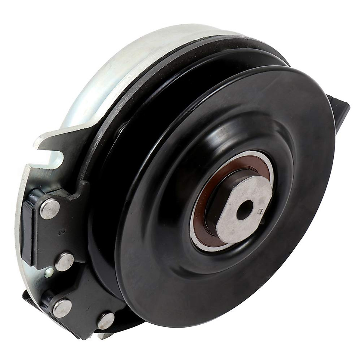 Electric PTO Clutch SCITOO 631644 fit for Exmark: 631644, 631731, 633098, 103-0500, 103-0661, 103-0662, 1-631644, 1-631731, 1-633098, E631644, E631731, E633098; for Rotary: 11133; for Stens: 255-399