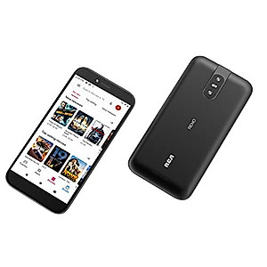 RCA Reno Smartphone, 4G LTE, 16GB, Android 11, Black - GSM Unlocked, 5.0-inch