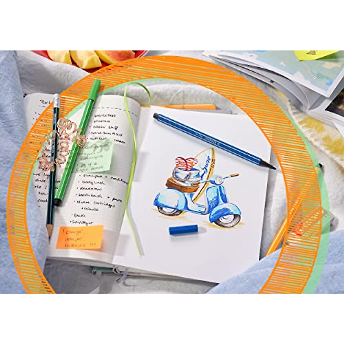 Stabilo Pen 68 Marker Wallet Sets, Multicolor