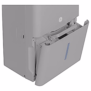 GE Energy Star Portable Dehumidifier 50 Pint with Pump, Perfect for Bedroom, Garage or Rooms up to 4000 Sq Ft, For High Humidity Areas, Built-in Pump Eliminates Need to Check Water Levels, Grey