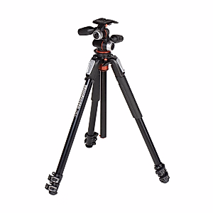 Manfrotto 055 3-Section Aluminum Tripod with 3-Way Head