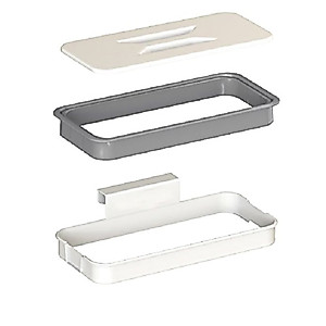 Acamifashion Kitchen Cabinet Door Basket Hanging Trash Can Waste Bin Garbage Rack Tool