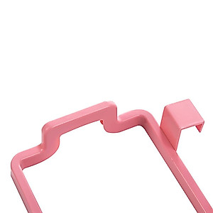 FOMIYES Portable Trash Bag Holder Over The Cabinet Garbage Bags Rack Hanging Rubbish Bag Holder Towel Gloves Hanger for Kitchen Pantry Door Trash Bags Holder Rack