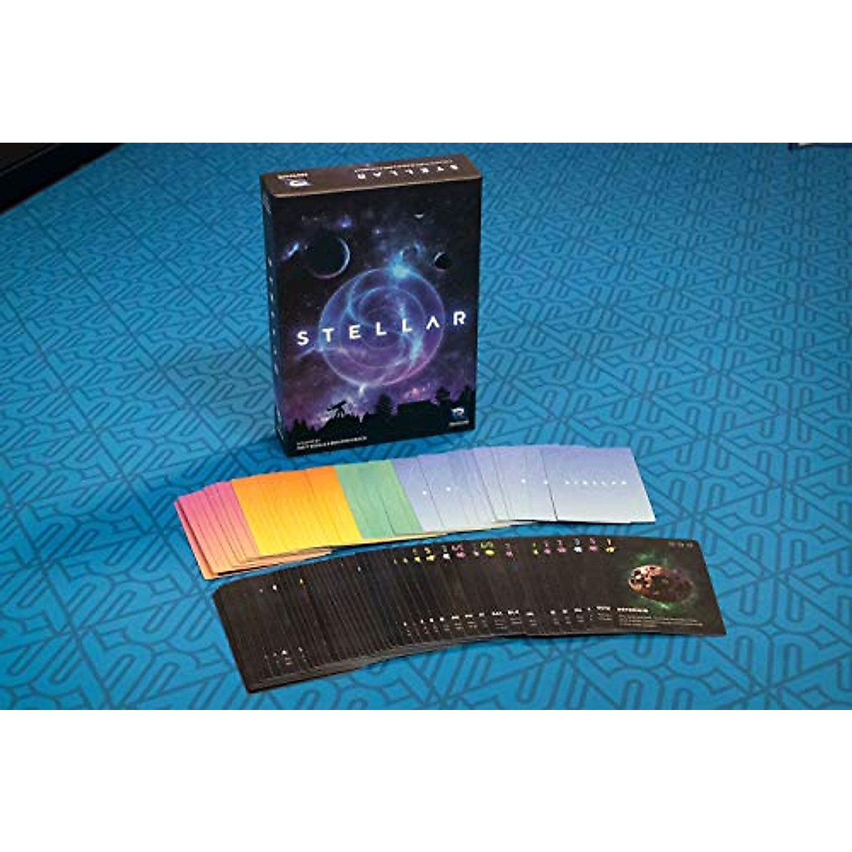 Renegade Game Studios Stellar, 2 Player Stargazing Competition, Ages 8+, Playing Time 30 Minutes.