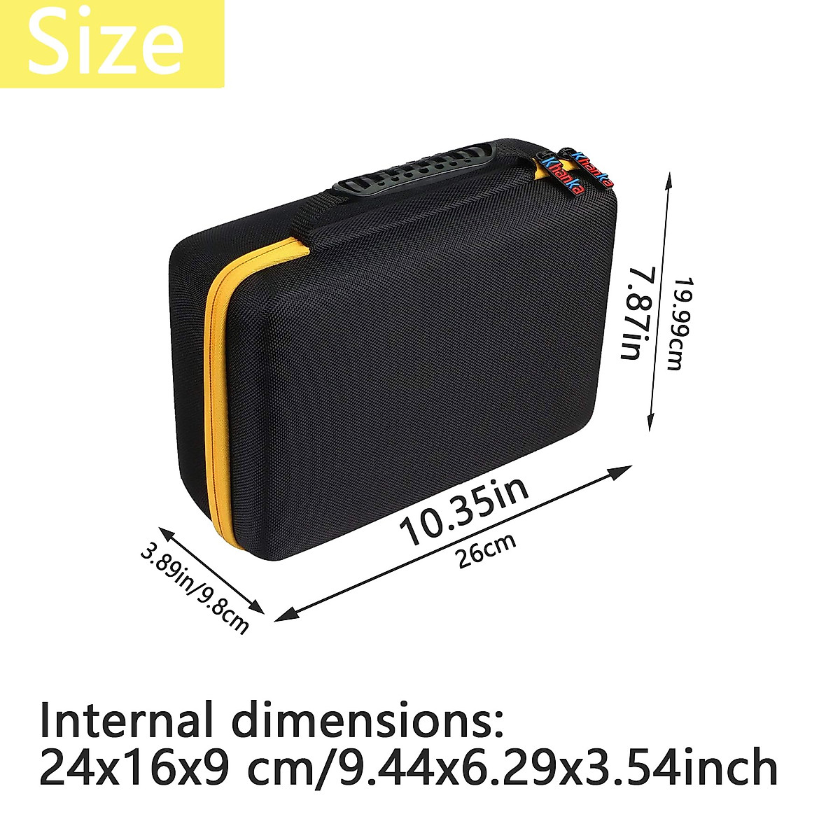 khanka Hard Travel Case Replacement for DEWALT 20V MAX LED Work Light(DCL043)