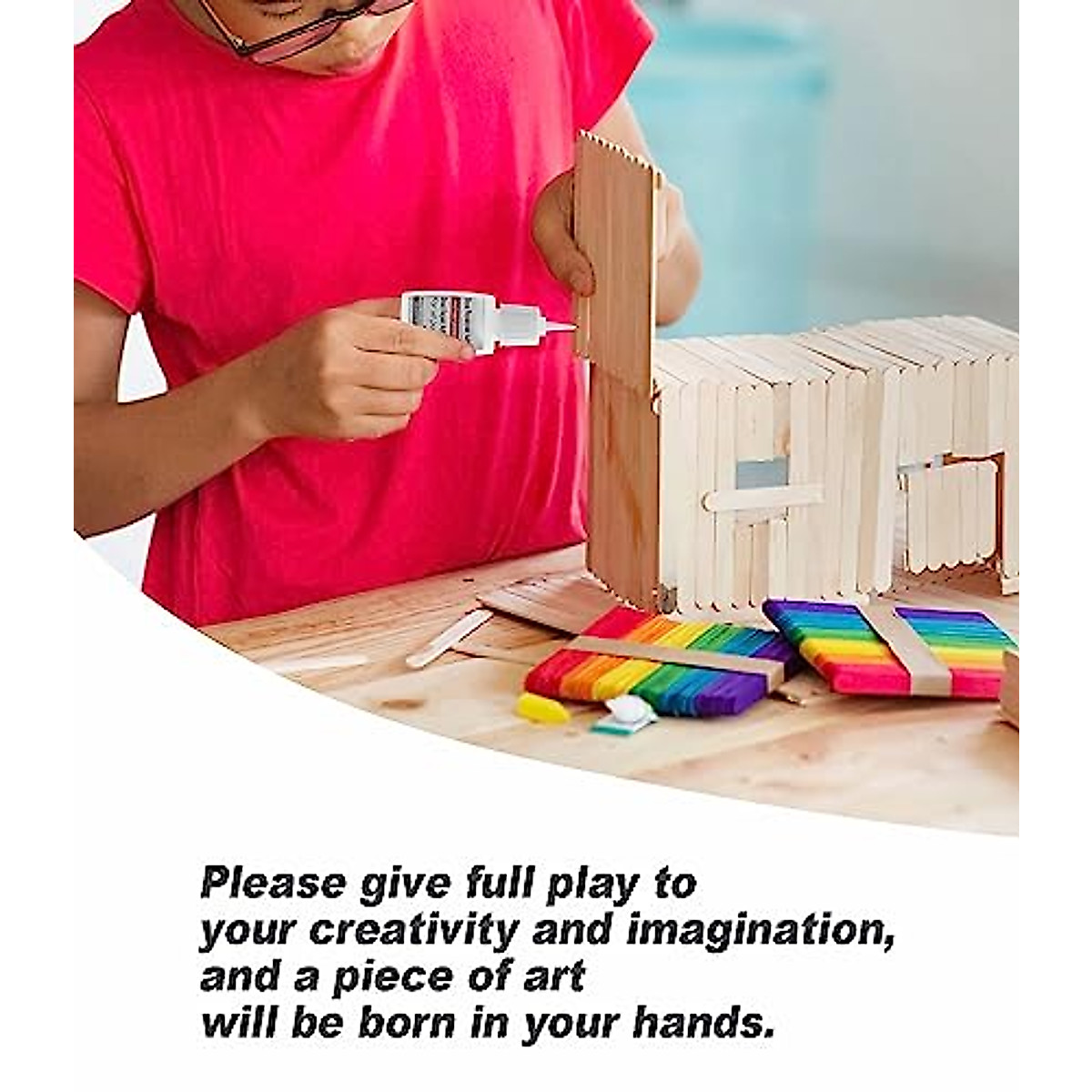 20g Craft Glue, Glue for Model, Instantly Strong Adhesive for bonding DIY Craft, Model, Lego, Scrapbooking, Card Making, Photo, Toy, Decor, Crystal, Metal, Plastic, Rubber, Wood