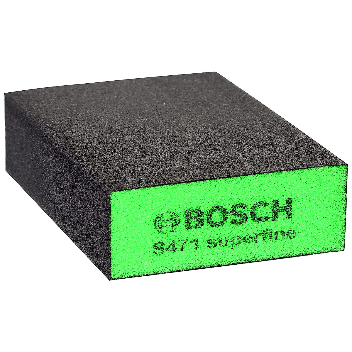 Bosch Professional 1x Sanding Sponge S471 Best for Flat and Edge Superfine (Wood, Plastic and Metal, Accessories for Hand Sanding)
