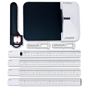 DETECTO PHR Portable Stadiometer Height Measuring Rod 4.5-81 Inch/11.5-205 cm, Accurate Scale Height Measuring Tool for Office Clinic Wall Adult Kids