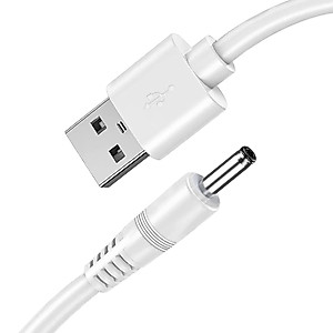 PDEEY Moon Lamp Charger for Kids Star Project Night Light, USB to DC Charging Cord 4.5 ft