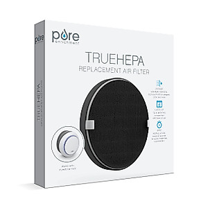 Pure Enrichment® Genuine 2-in-1 True HEPA Replacement Filter for The PureZone™ Halo Air Purifier (PEAIRDSK)