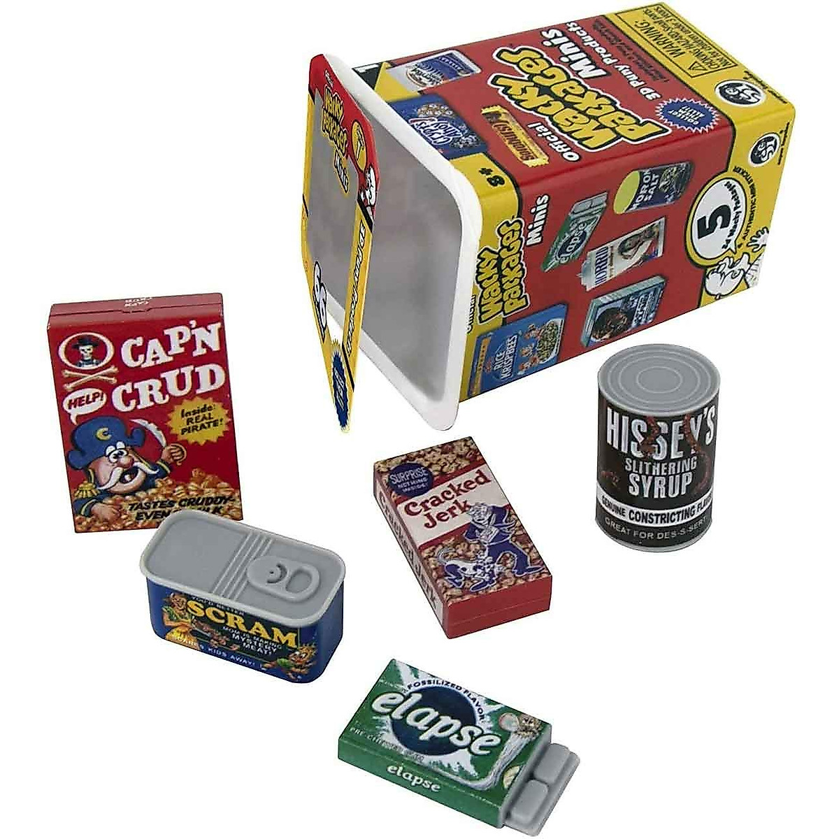 Worlds Smallest Wacky Packages Minis Series 1 Mystery Pack (Bundle of 3)