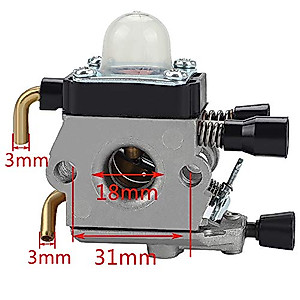 ATVATP FS85 Carburetor for Stihl FS75 FS80 FS85 HS75 HS80 HS85 HL75 FH75 HT70 HT75 KM80 KM85 SP80 SP85 FC75 FC85 String Trimmer & 4137 124 2800 4137 124 1500