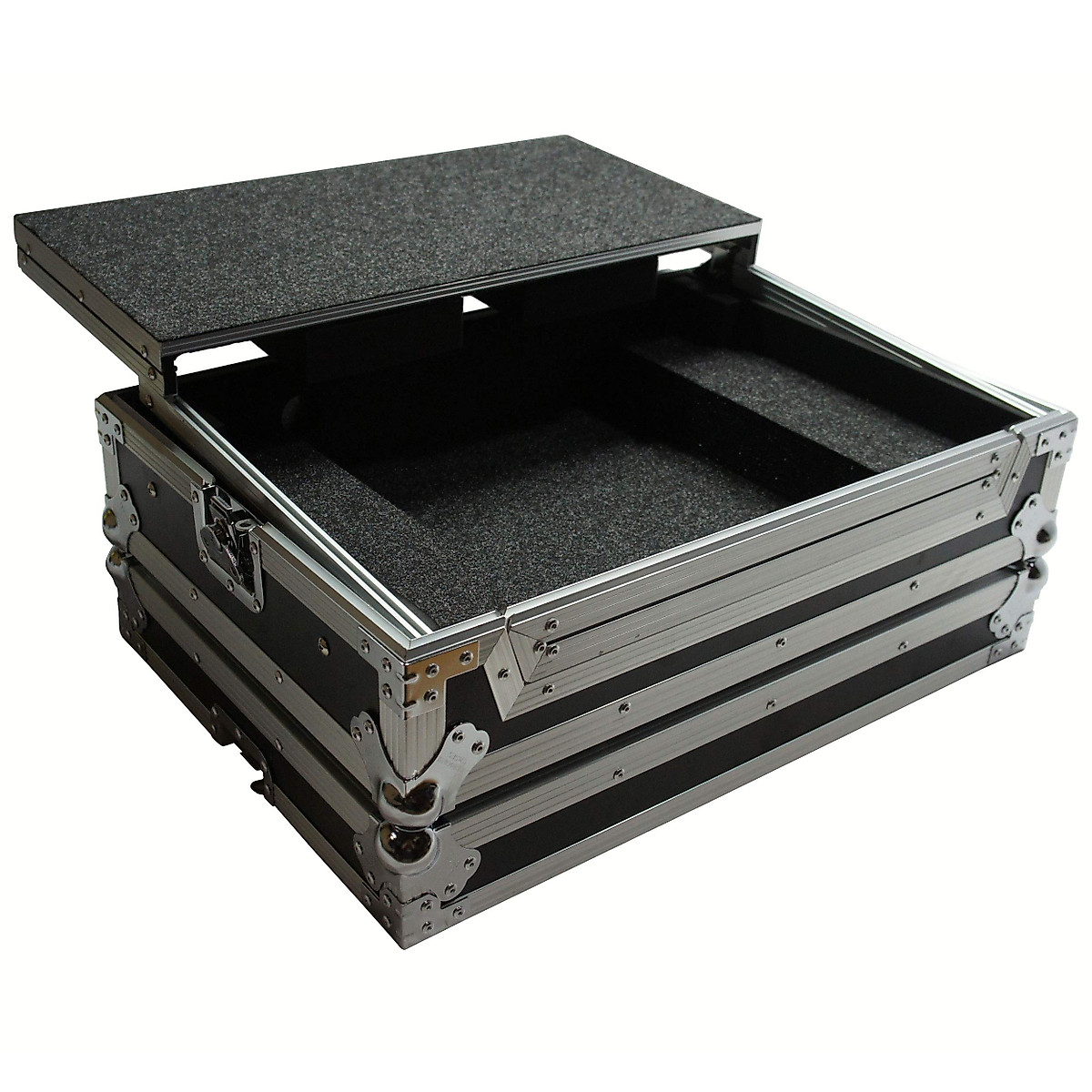Harmony Audio HCNS6IILT Flight Glide Laptop Stand DJ Custom Case Compatible with Numark NS6 II