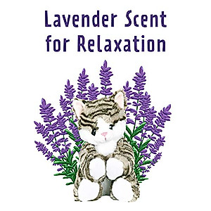 Warm Pals Microwavable Lavender Scented Plush Toy Weighted Stuffed Animal - Kiki Kitten