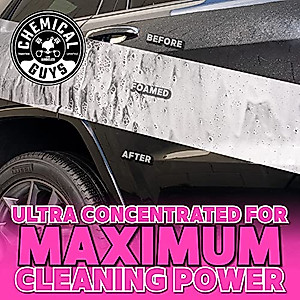 Chemical Guys CWS_402 Mr. Pink Foaming Car Wash Soap (Works with Foam Cannons, Foam Guns or Bucket Washes) Safe for Cars, Trucks, Motorcycles, RVs & More, 128 fl oz, Candy Scent