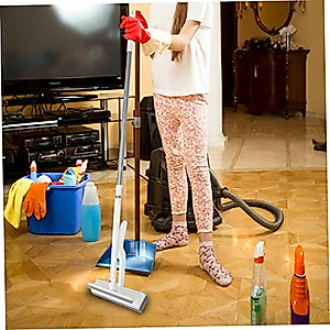 MARMERDO Mini Mop Wooden Floor Cleaner Mop for Wood Floors Window Glass Cleaner Multi- Use Window Squeegee Self Wringing Microfiber Mop Self Wringing Mop Small Mop for Small Spaces The Lazy