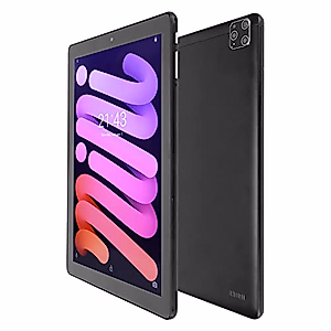 LEYT Black Tablet, 4GB RAM 256GB ROM 10 Inch Tablet 8 Core CPU for Home (US Plug)