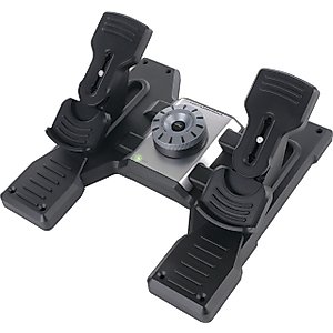 Logitech Wired G PRO Flight Rudder Pedals (Renewed)