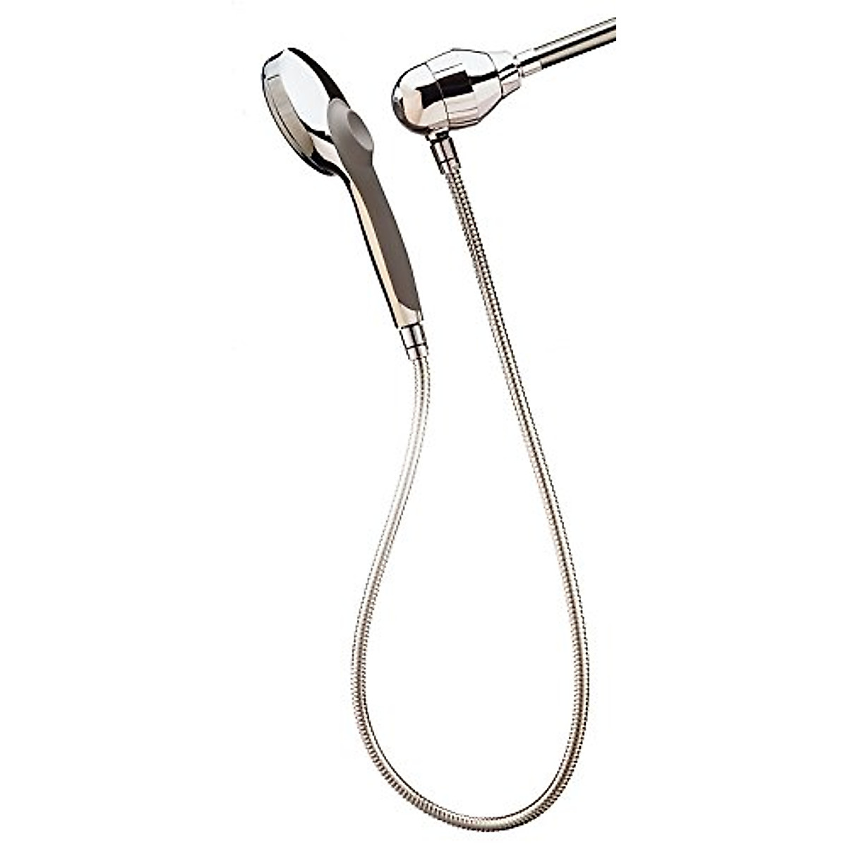 Culligan S-H200-C Hand-Held Showerhead with Magnetic Base and Filter, 10,000 Gallon, Brushed Chrome