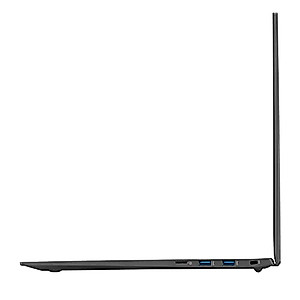 LG Gram (2022) 17Z90Q Ultra Lightweight Laptop, 17" (2560 x 1600) IPS Display, Intel Evo 12th Gen i5 1240P Processor, 16GB LPDDR5, 512GB NVMe SSD, FHD Webcam, WiFi 6E, Thunderbolt 4, Windows 11, Gray