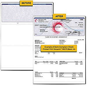 VersaInk-Nano HP 62 MX, XL Black MICR Ink Cartridge for Check Printing
