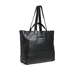 rag & bone Women's Logan Tote, Black, One Size