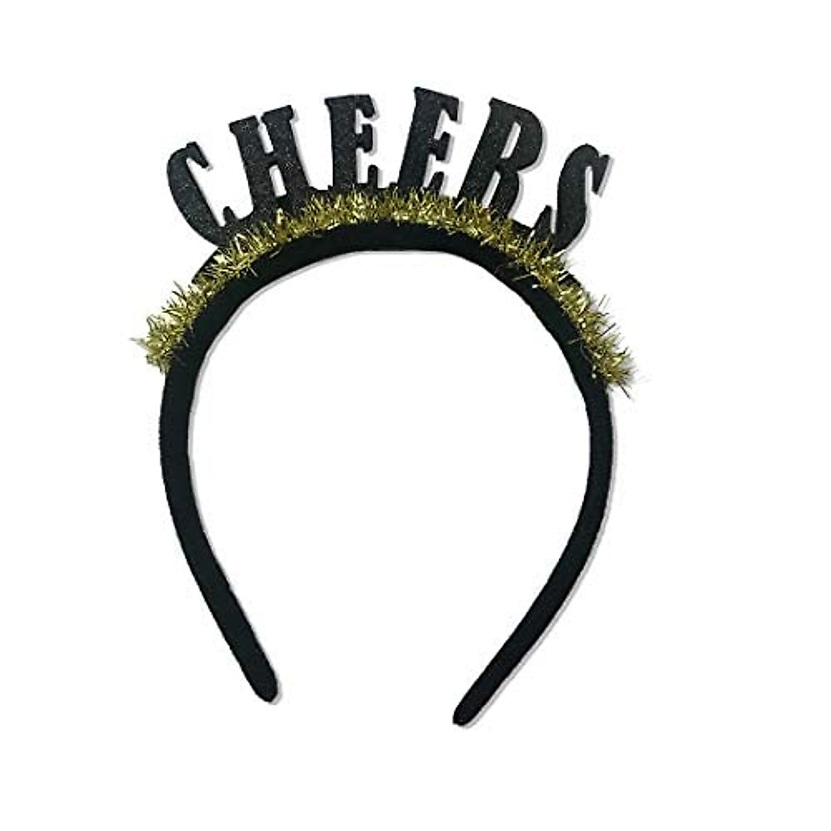 3Pc Happy New Years Headband Set, Kiss Me Cheers Happy New Year Party Favors For Women, Men, Children Great For Photo Booth and Party